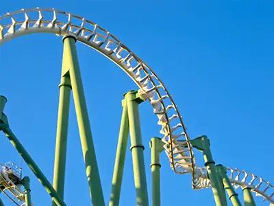 Simulation of Theme Park Ride Design and Operations | Simio